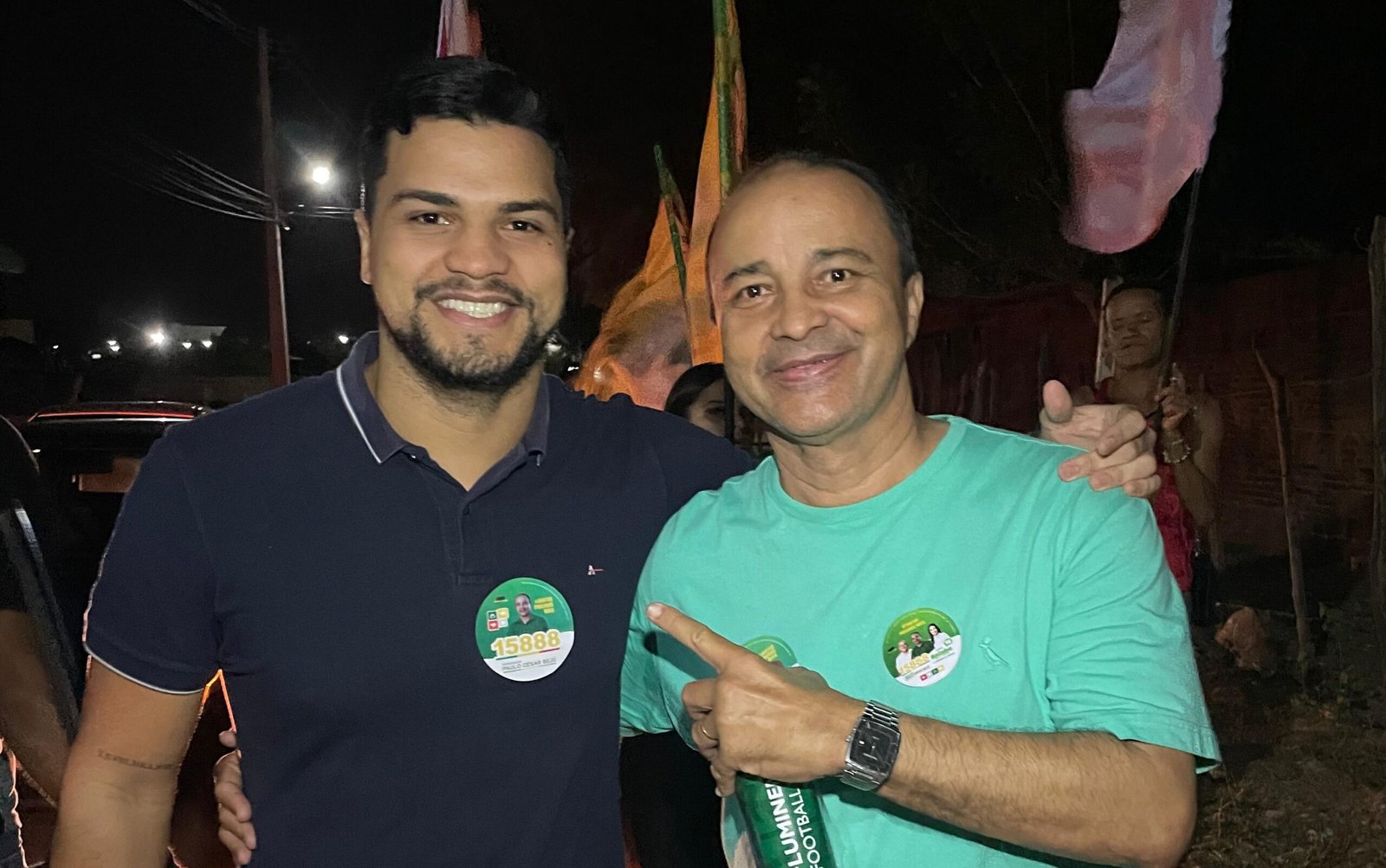 César Beju, filho de Paulo César, já aparece no sistema de candidaturas ...
